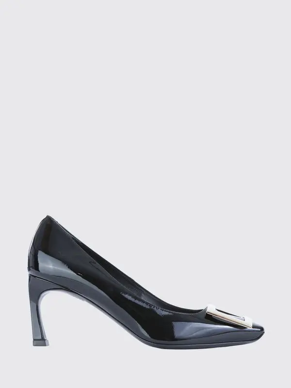 ROGER VIVIER Buckled Court Shoes - Black