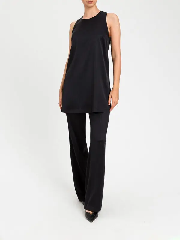 TWINSET Classic Crêpe Wide-leg Trousers