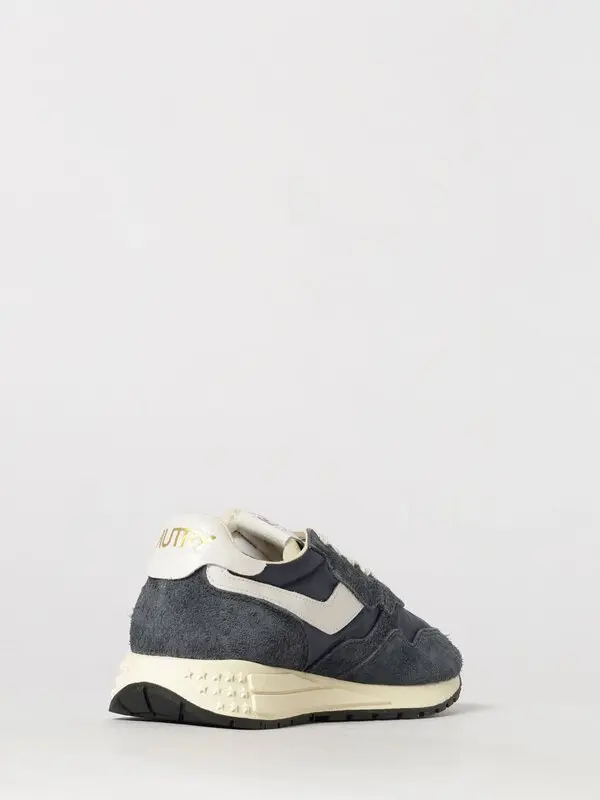 AUTRY Reelwind Nylon And Suede Leather Low Top Sneakers - Navy