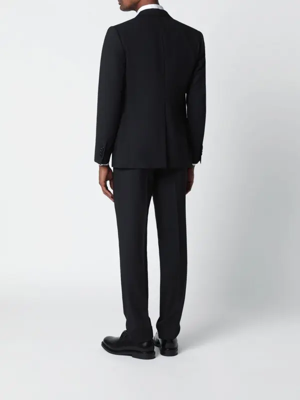 LARDINI Single-breasted Wool Blend Dress