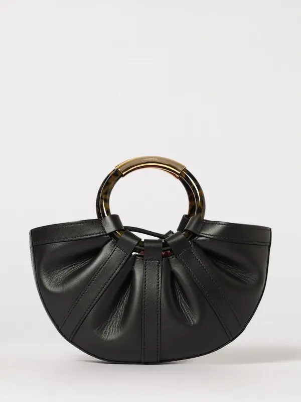 COCCINELLE Shell Small Leather Bag - Black