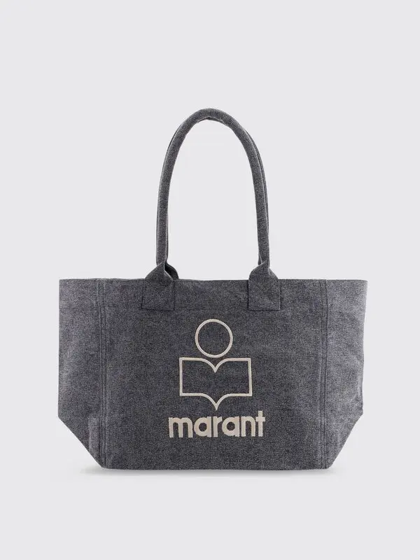 Isabel Marant Étoile Embroidered Logo Tote Bag - Black