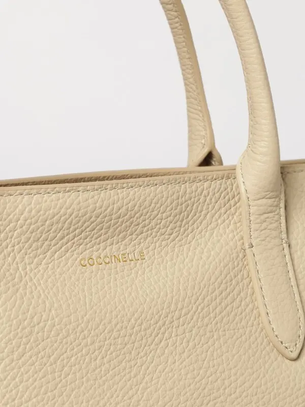 COCCINELLE Rebekka Hammered Leather Bag