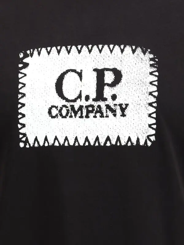 C.P. COMPANY Cotton T-shirt With Logo
