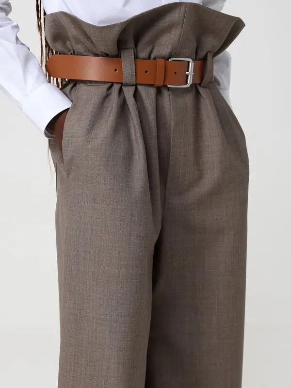 Moschino Wool Wide-leg Trousers