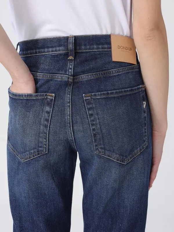 DONDUP Cropped Fit Denim Jeans