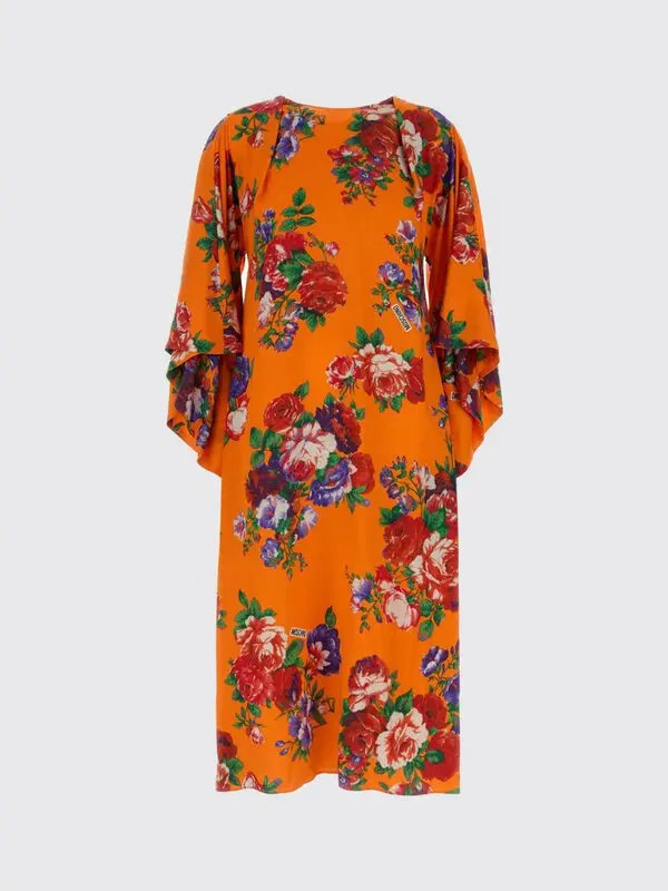 Moschino Printed Jersey Kaftan Dress
