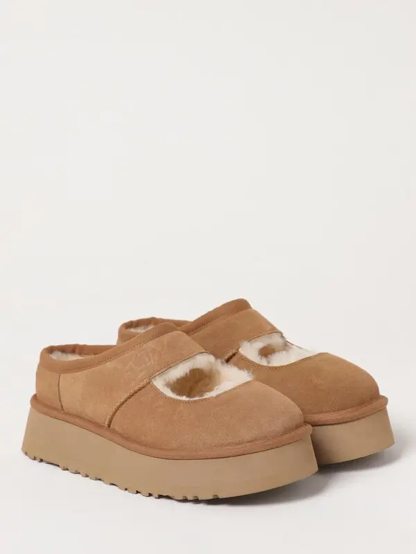 UGG Bea Mary Jane Suede Sabot - Hazel