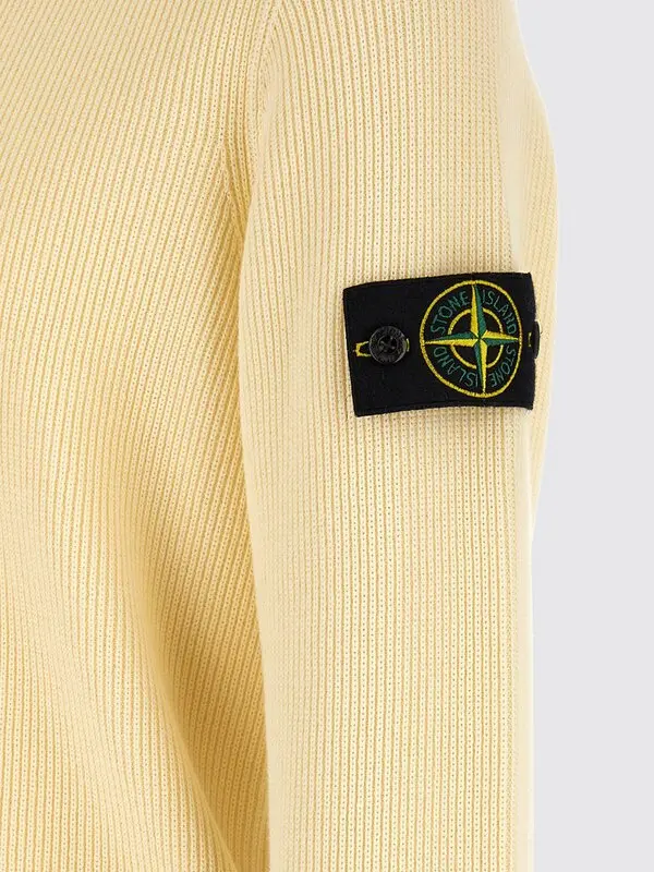 Stone Island Cotton Knit Sweater - Beige