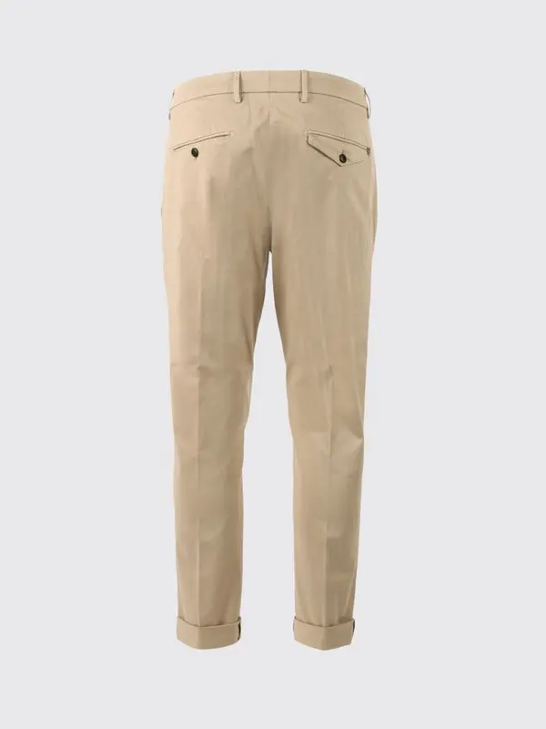DONDUP Stretch Cotton Chino Trousers - White