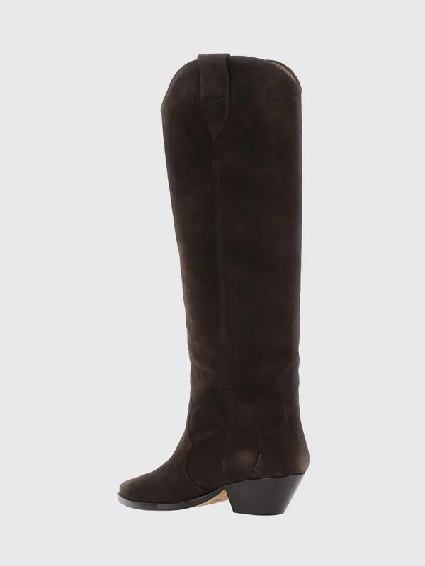 Isabel Marant Étoile Suede Knee-high Boots - Brown