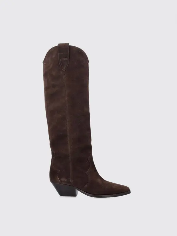 Isabel Marant Étoile Suede Knee-high Boots - Brown