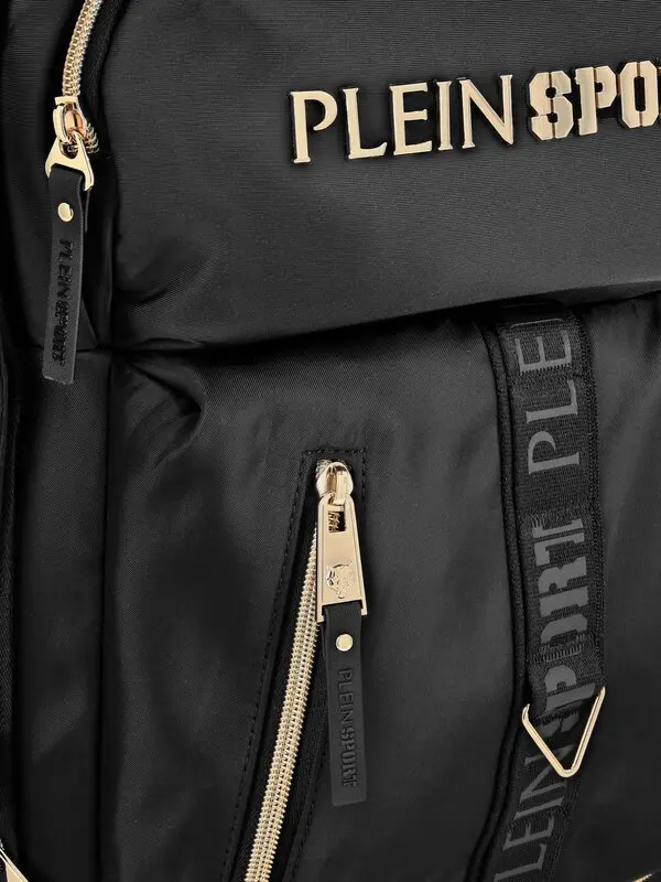 PLEIN SPORT Nylon Backpack - Black 1