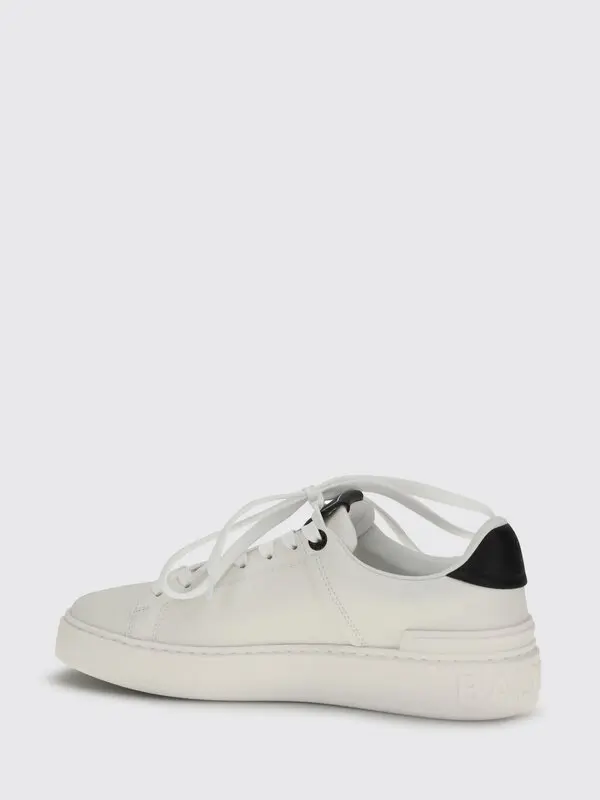 Balmain B-court Leather Sneakers