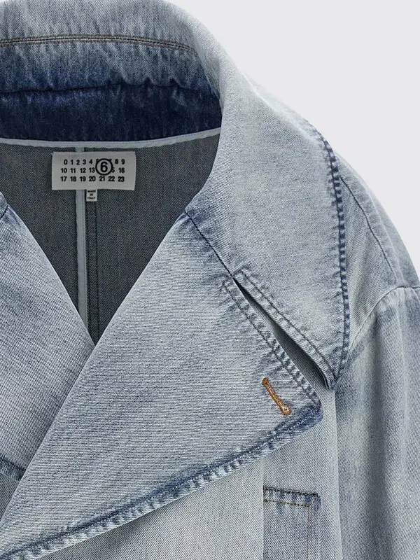 MAISON MARGIELA Double-breasted Denim Trench Coat