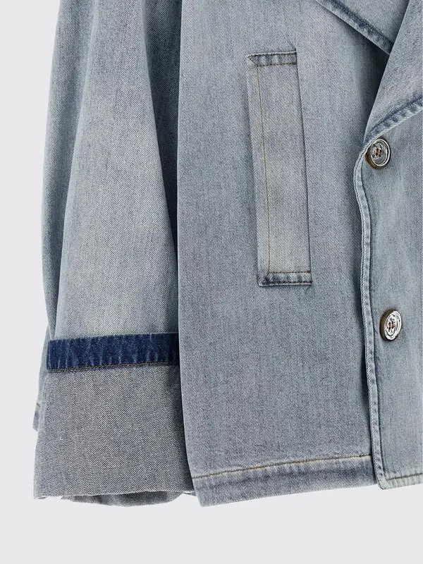 MAISON MARGIELA Double-breasted Denim Trench Coat