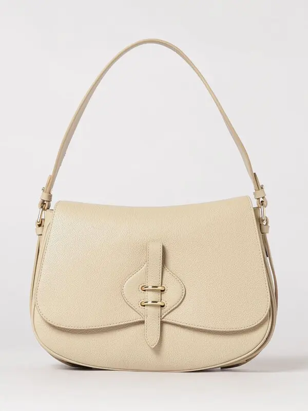 COCCINELLE Mavery Grained Leather Bag - Sand