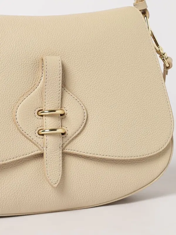 COCCINELLE Mavery Grained Leather Bag - Sand
