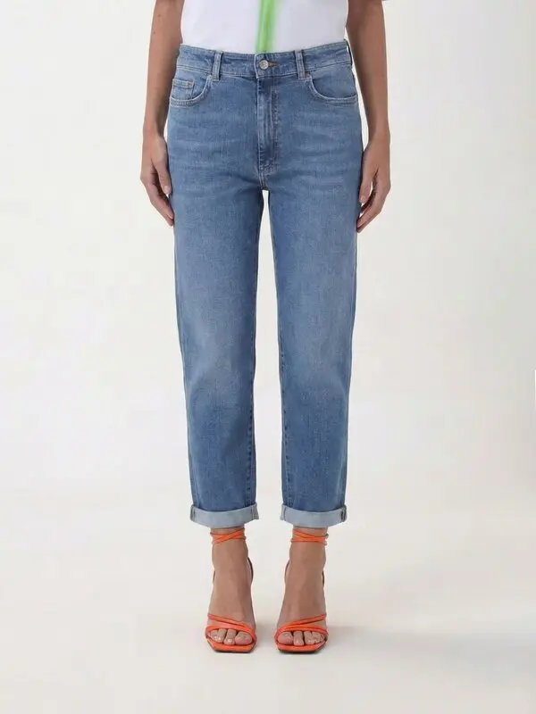 Sportmax Cropped Stretch Denim Jeans