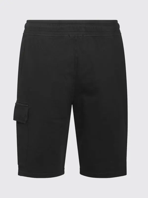 C.P. COMPANY Cotton Jogging Shorts - Black