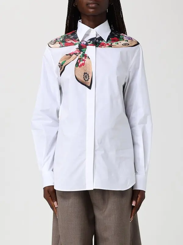 Moschino Printed Cotton Shirt - Multicolor