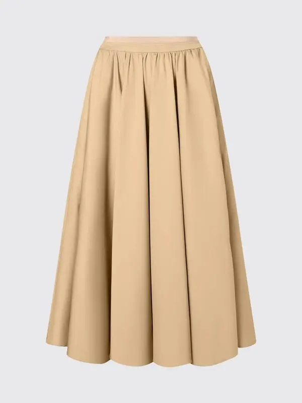 PATOU Pleated Cotton Skirt
