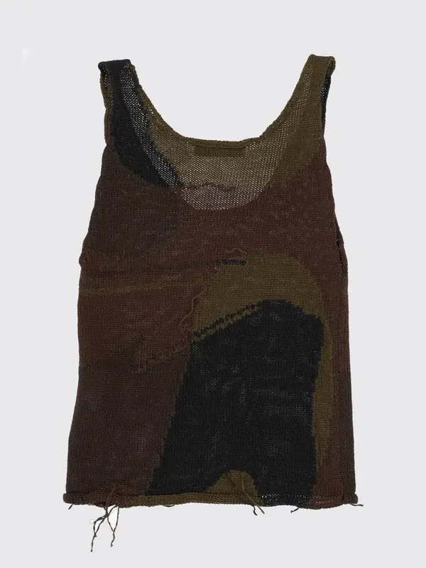 Our Legacy Abstract Pattern Organic Cotton Top