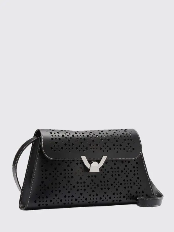 COCCINELLE Perforated Leather Crossbody Bag