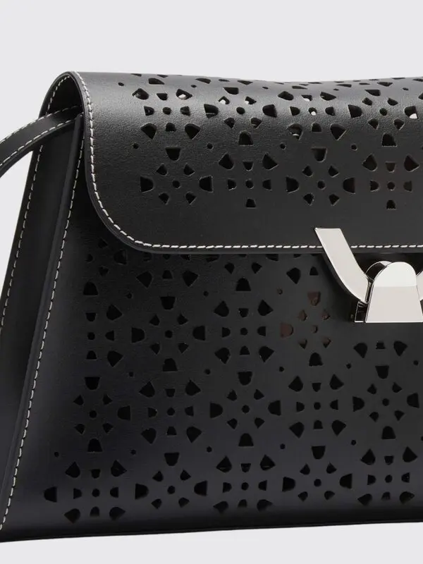 COCCINELLE Perforated Leather Crossbody Bag