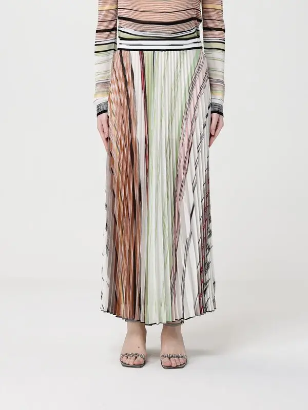 Missoni Viscose Pleated Skirt