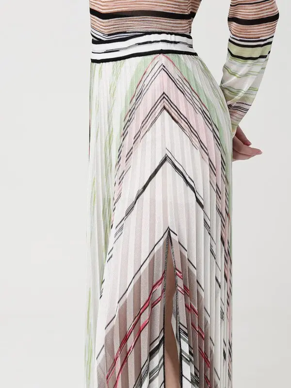Missoni Viscose Pleated Skirt