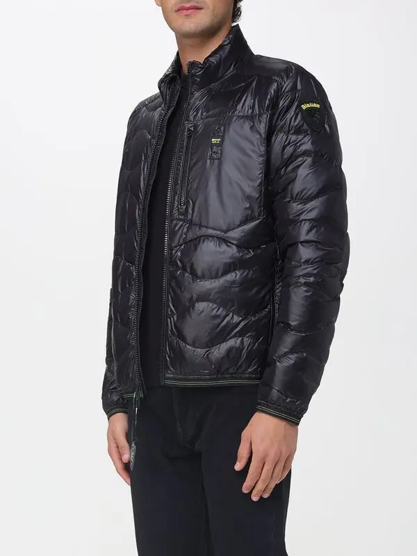 BLAUER. Padded Nylon Down Jacket - Black