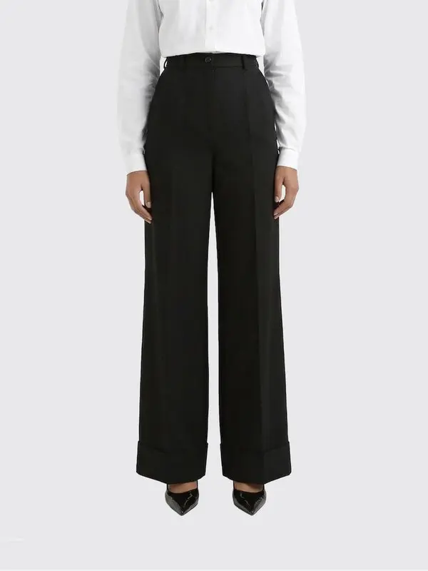 Dolce & Gabbana Virgin Wool Tailored Trousers