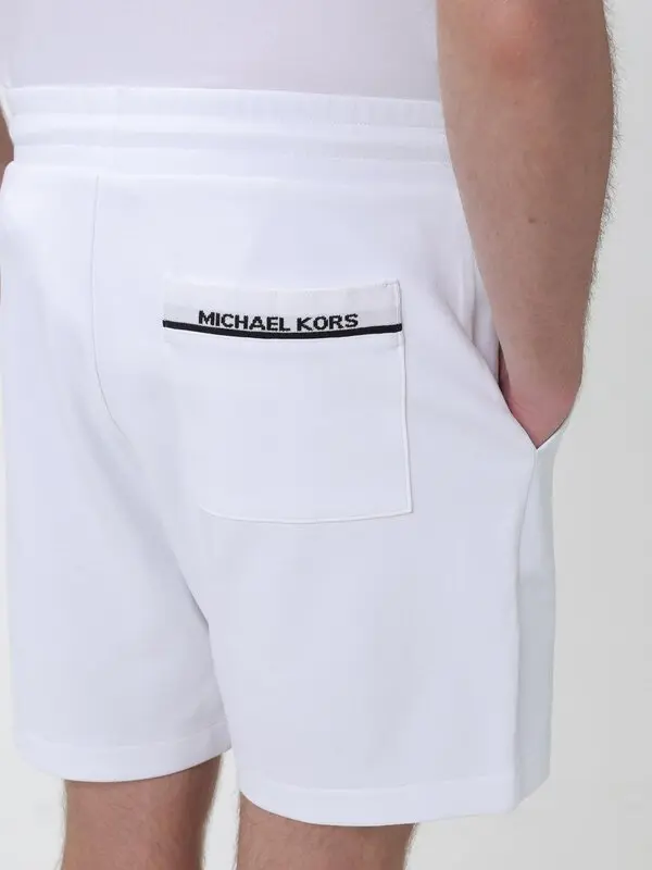 Michael Kors Organic Cotton Blend Jogging Shorts