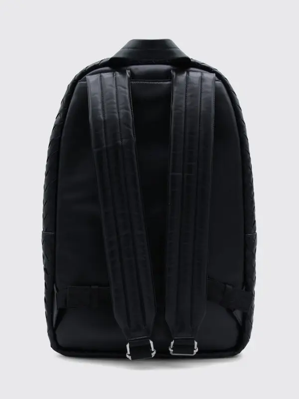Bottega Veneta Woven Leather Backpack - Black