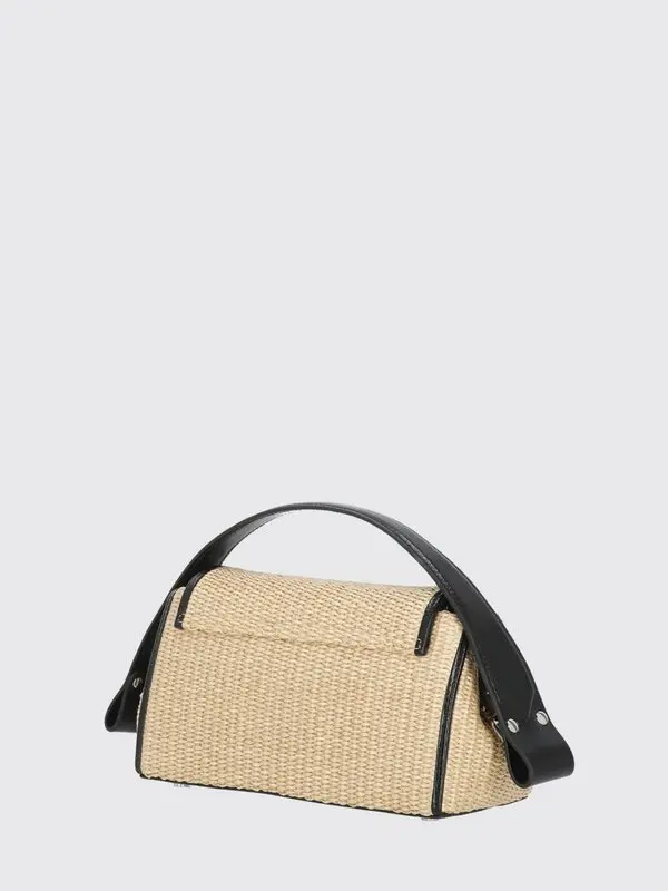 VIVIENNE WESTWOOD Orb Raffia Effect Bag