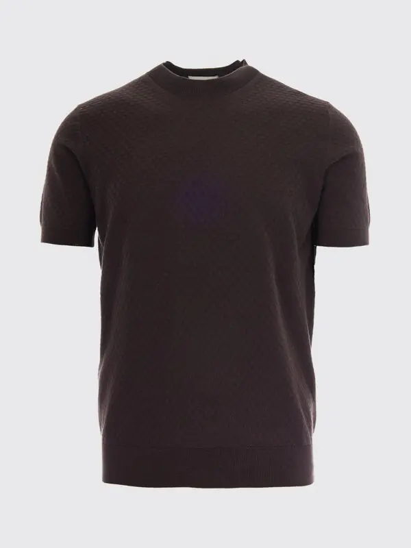 PAOLO PECORA Textured Knit Crewneck Sweater