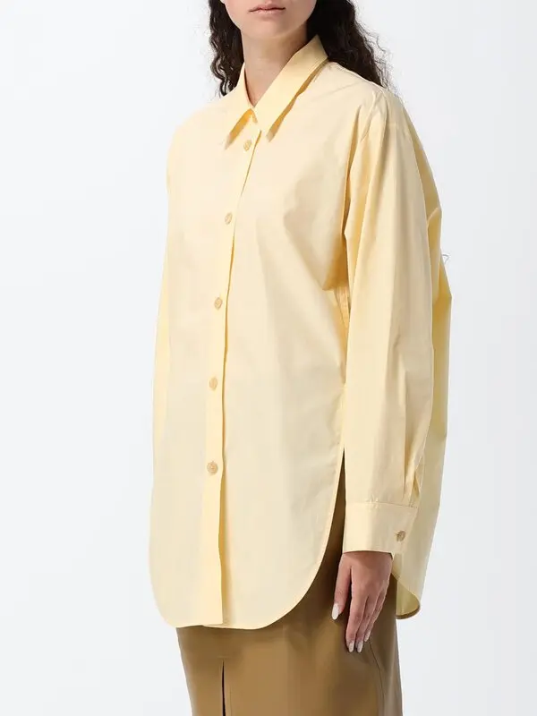 Khaite Collared Button-up Shirt - Yellow