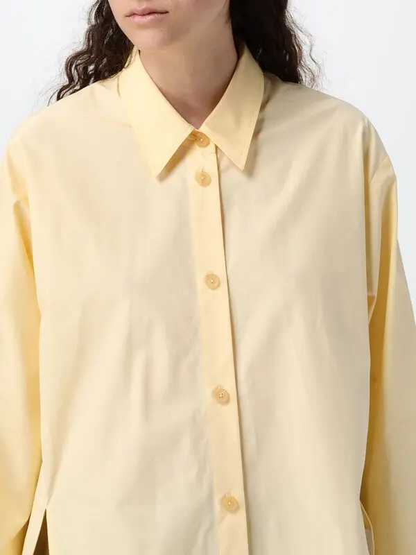 Khaite Collared Button-up Shirt - Yellow