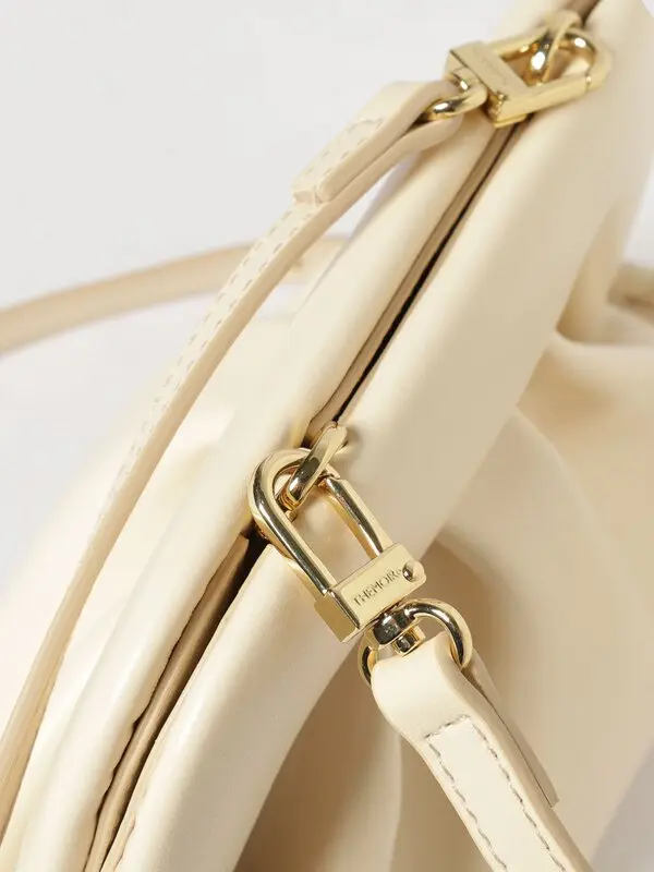 THEMOIRE Bios Vegan Leather Clutch - Beige