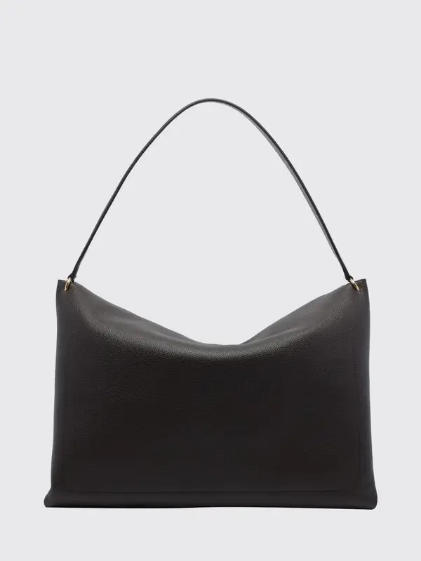 WANDLER Penelope Large Calf Leather Shoulder Bag With Zip Closure