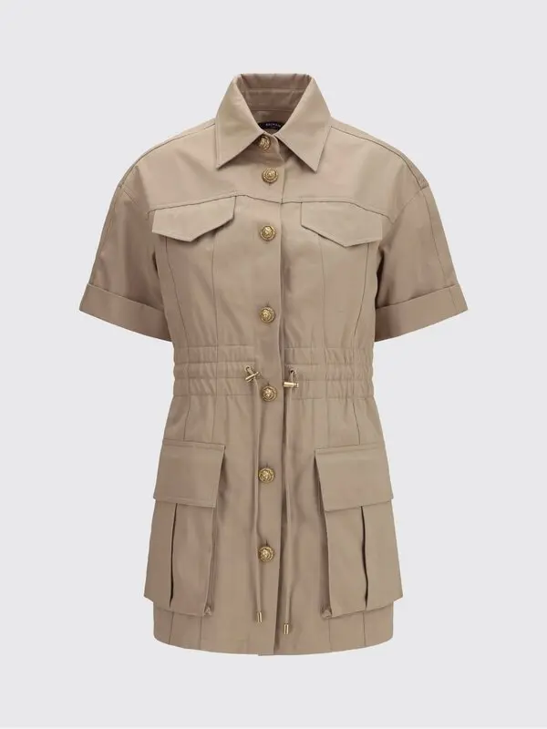 Balmain Cotton Shirt Dress