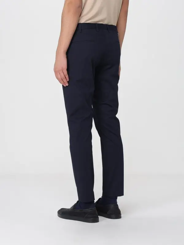 PT TORINO Gabardine Tailored Trousers - Blue