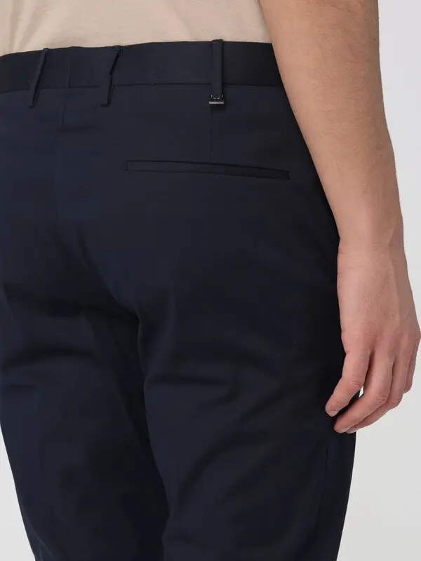 PT TORINO Gabardine Tailored Trousers - Blue