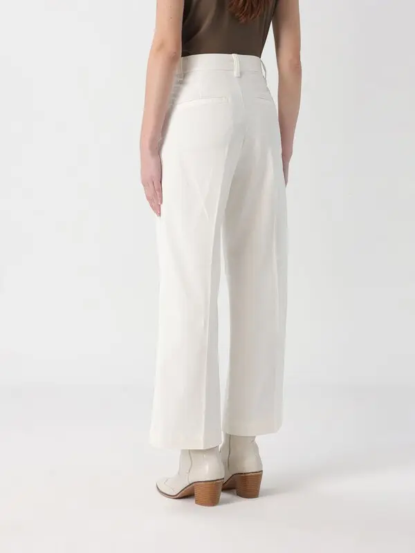 Polo Ralph Lauren Tailored Wide Leg Trousers - White