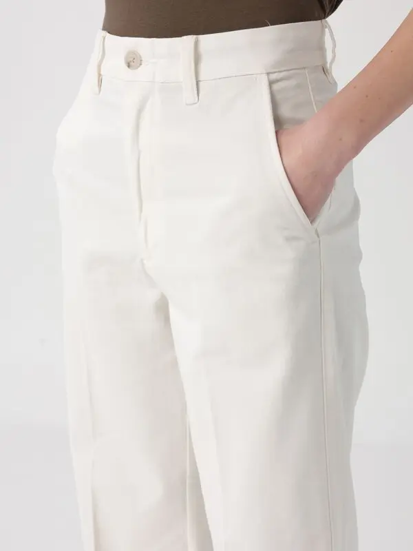 Polo Ralph Lauren Tailored Wide Leg Trousers - White