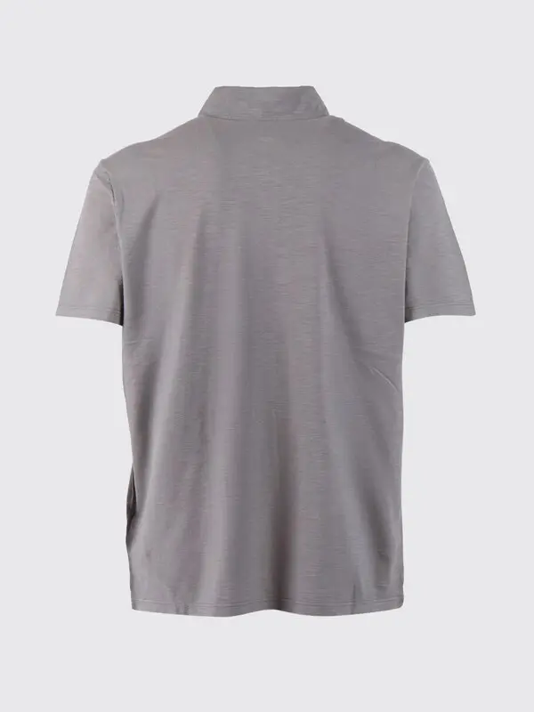 DONDUP Basic Cotton Polo Shirt - Grey