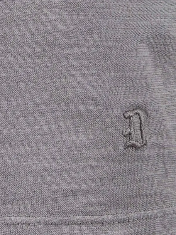 DONDUP Basic Cotton Polo Shirt - Grey