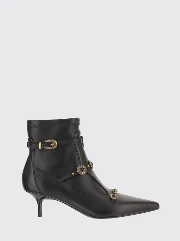 Pinko Leather Ankle Boots