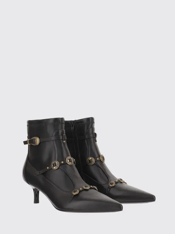 Pinko Leather Ankle Boots